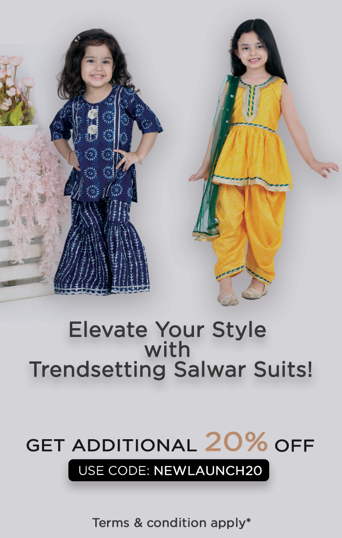 Salwar Suit Set – BownBee - Styling Kids The Indian Way